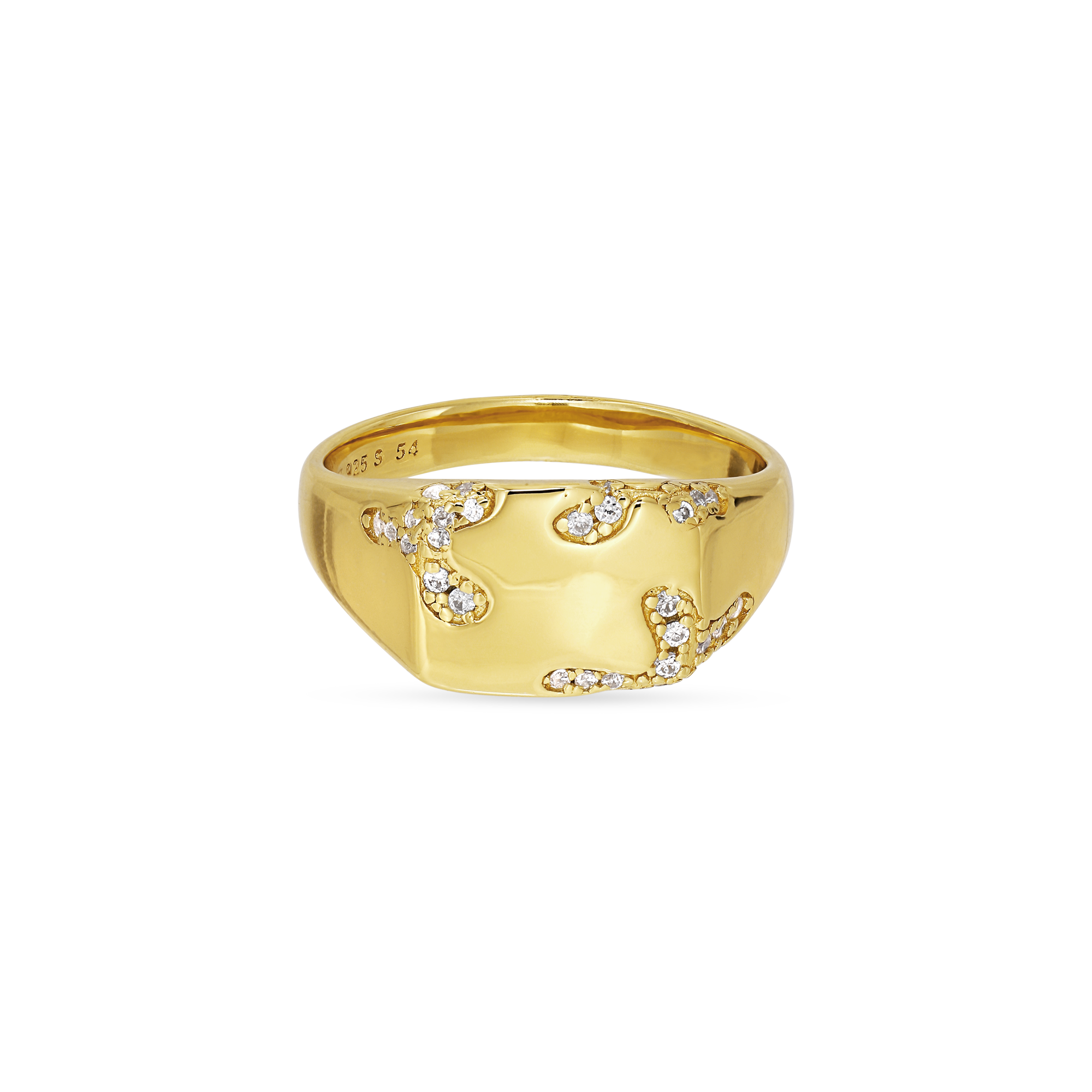 Iced Signet ring